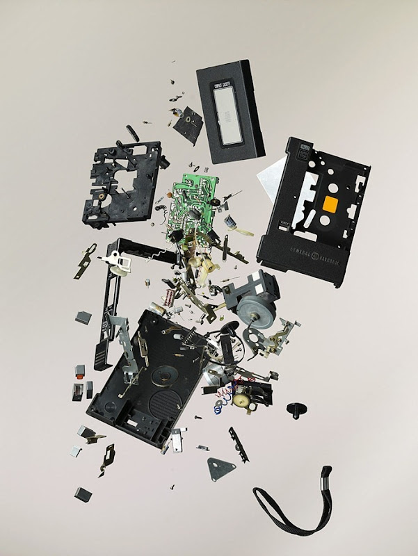 Disassembled Objects by Todd McLellan | Amusing Planet